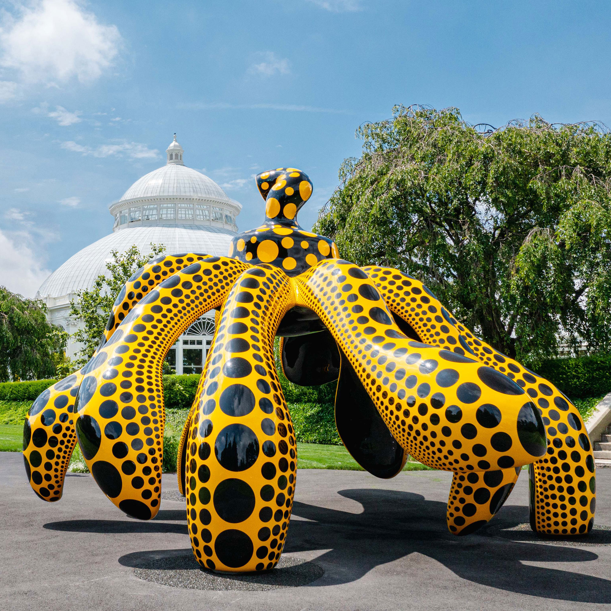 KUSAMA Cosmic Nature New York Botanical Garden kusama-cosmic-nature-new-york-botanical-garden