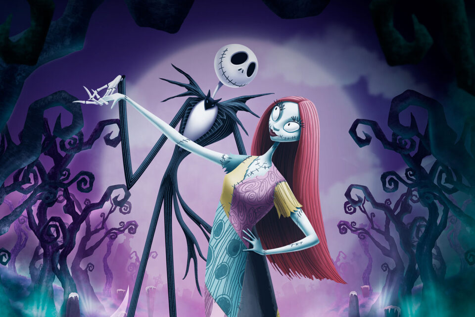 Tim Burton's The Nightmare Before Christmas Light Trail Press Room