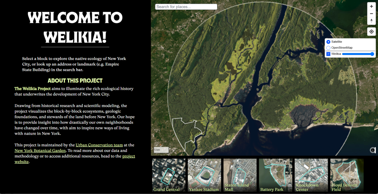 Diving into the Data Behind The Welikia Map Explorer | New York ...