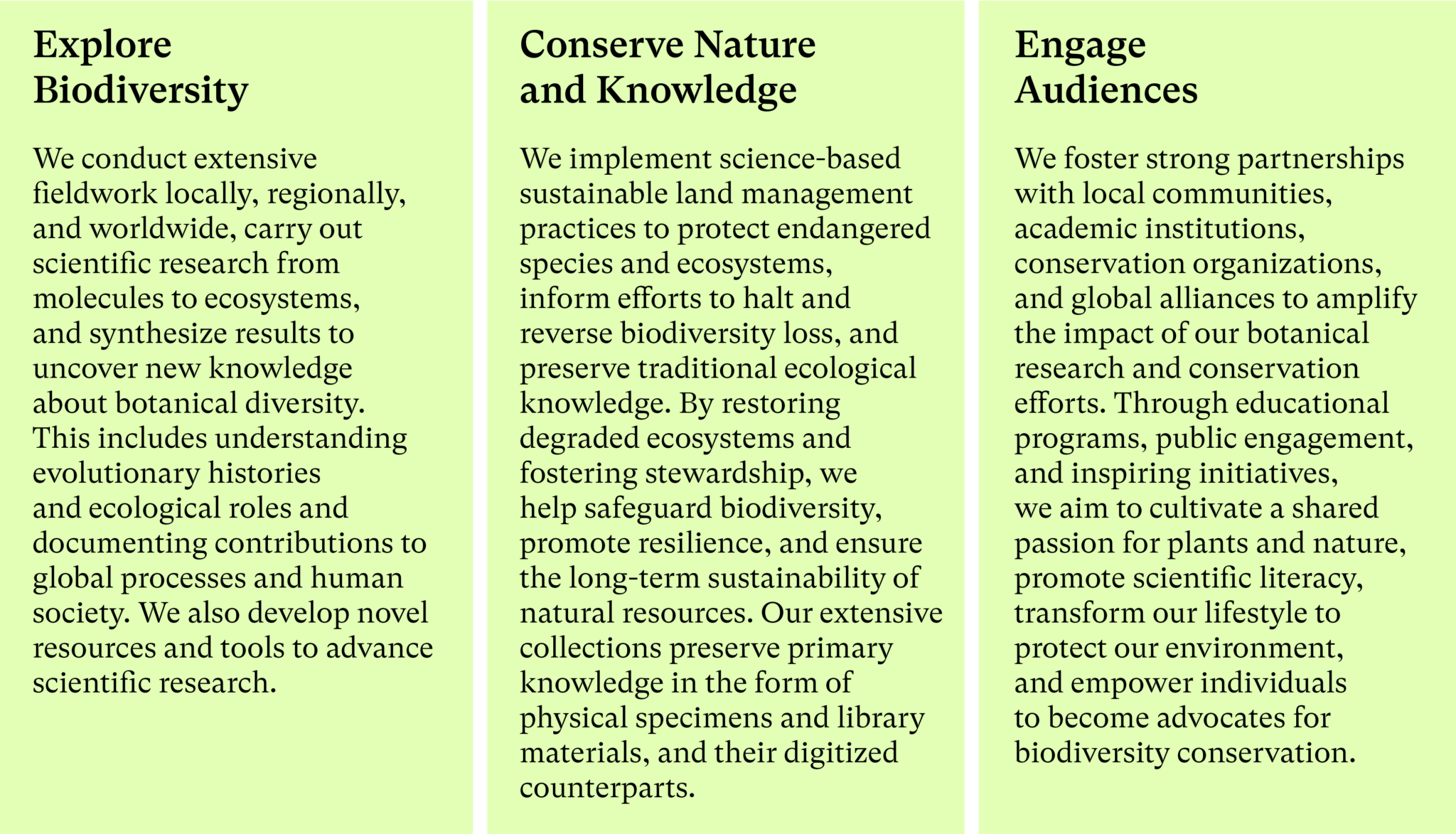 Announcing the NYBG Science Strategy: An Innovative Vision for the ...